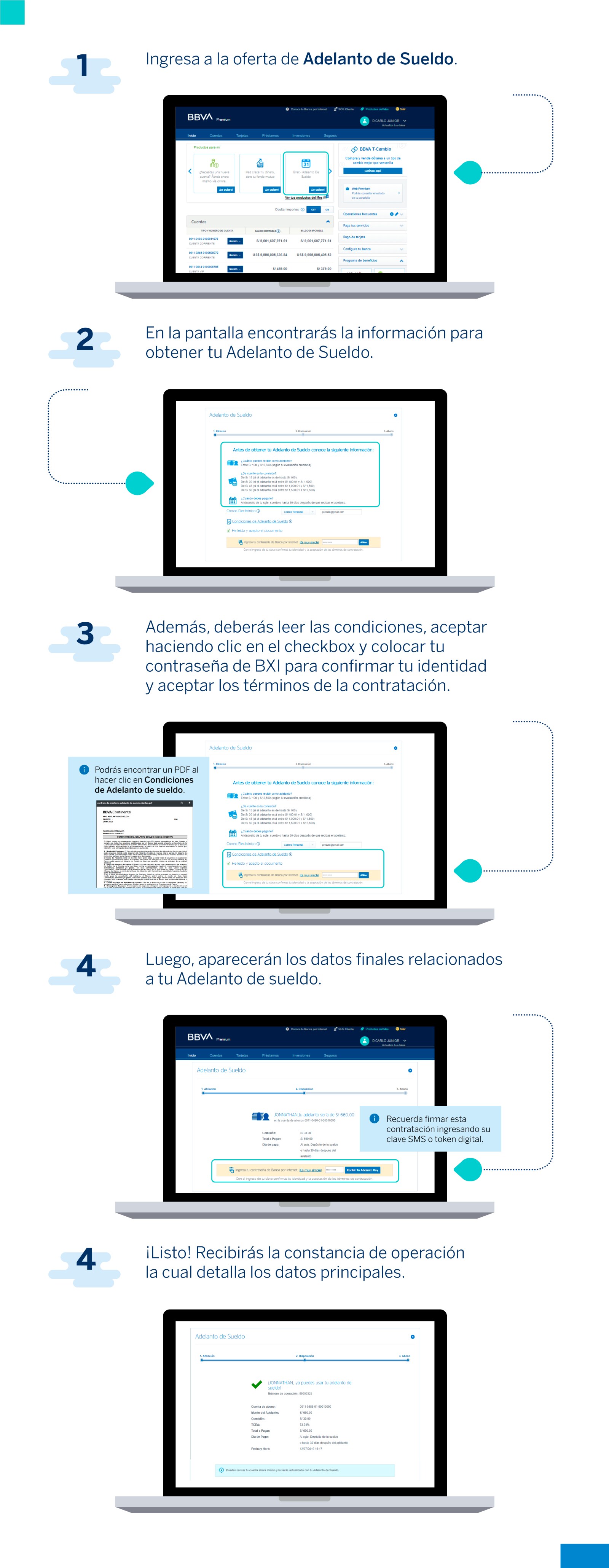 Adelanto de Sueldo | BBVA Perú