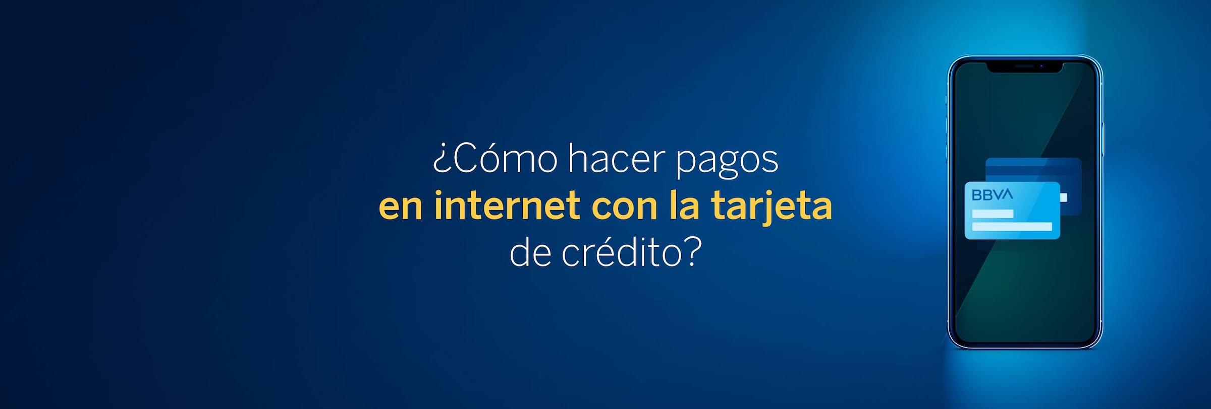 ¿Cómo hacer pagos en internet con la tarjeta de crédito? | BBVA Perú