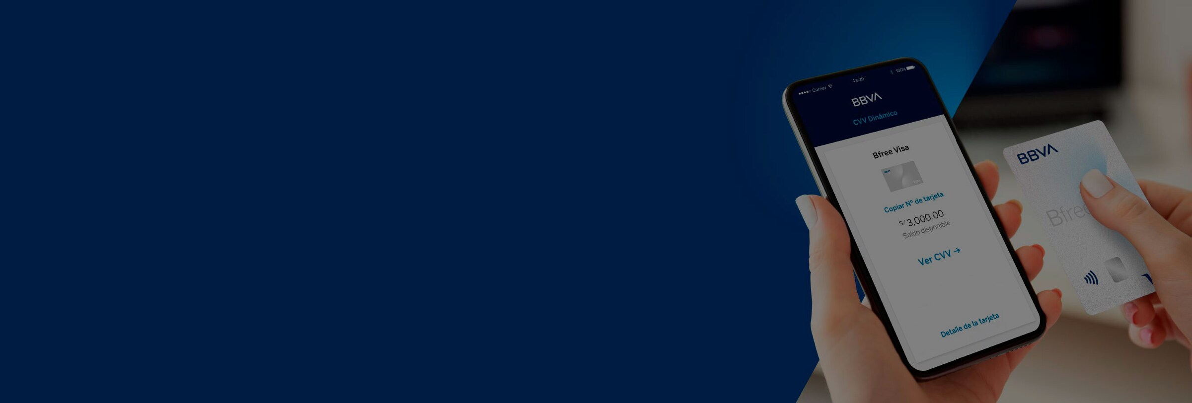 CVV Dinámico de tu tarjeta BBVA | BBVA Perú