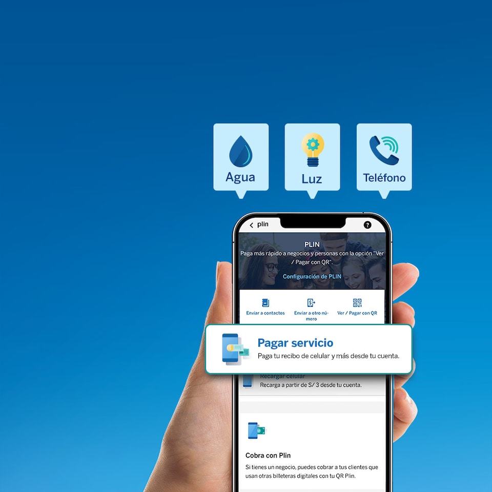 Paga tus servicios y otros recibos desde tu móvil | BBVA Perú